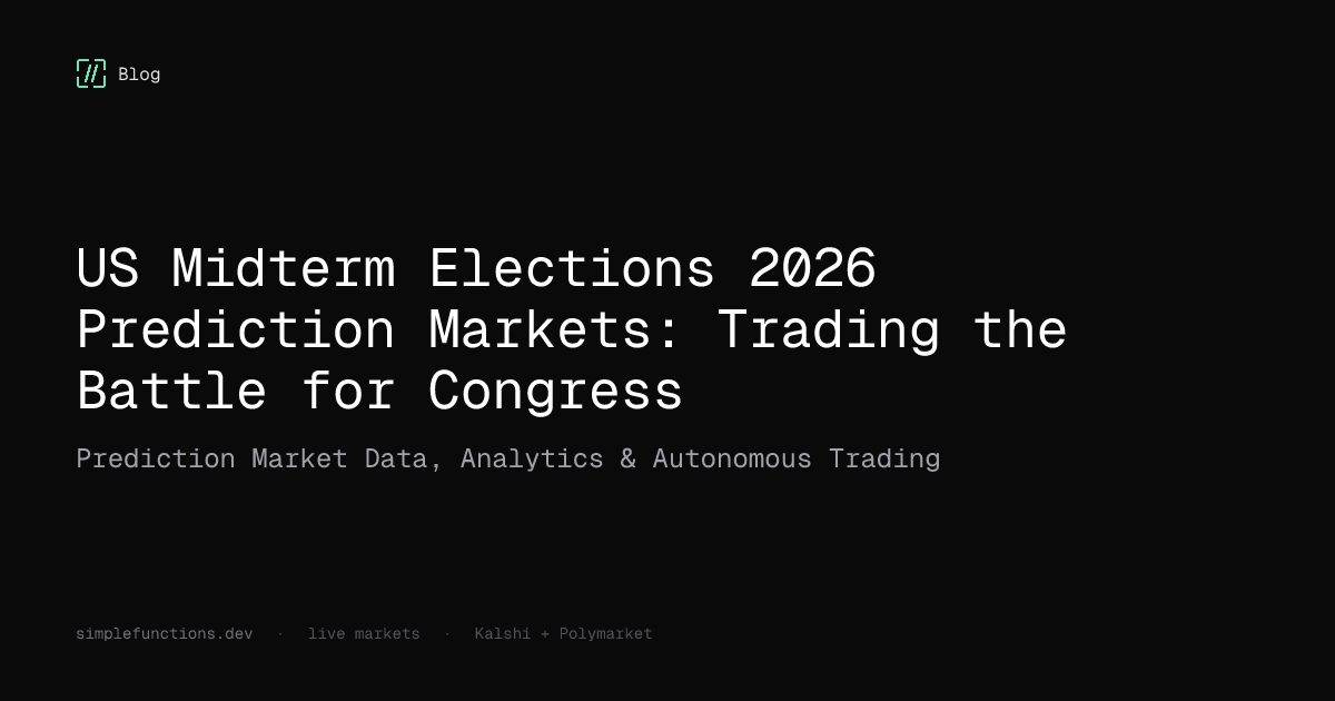 US Midterm Elections 2026 Prediction Markets: How to Trade the Fight ...